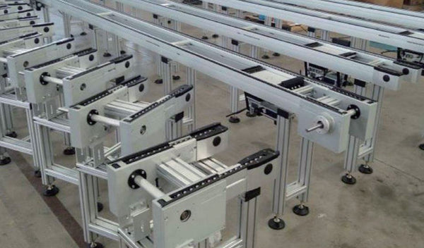 Double Speed Chain Conveyor Pallet Conveyor with Customized speed adju ...